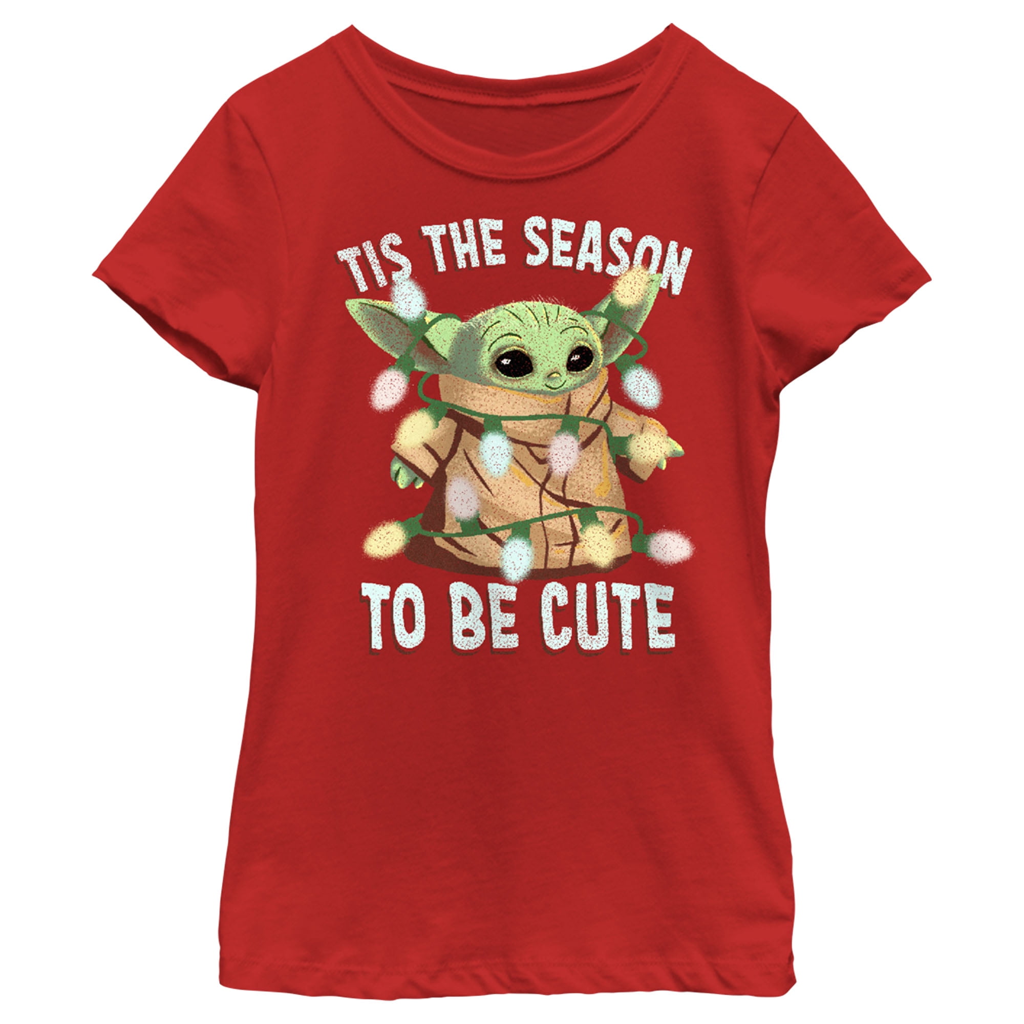 Girl's Star Wars: The Mandalorian Christmas Grogu 'Tis the Season to be ...