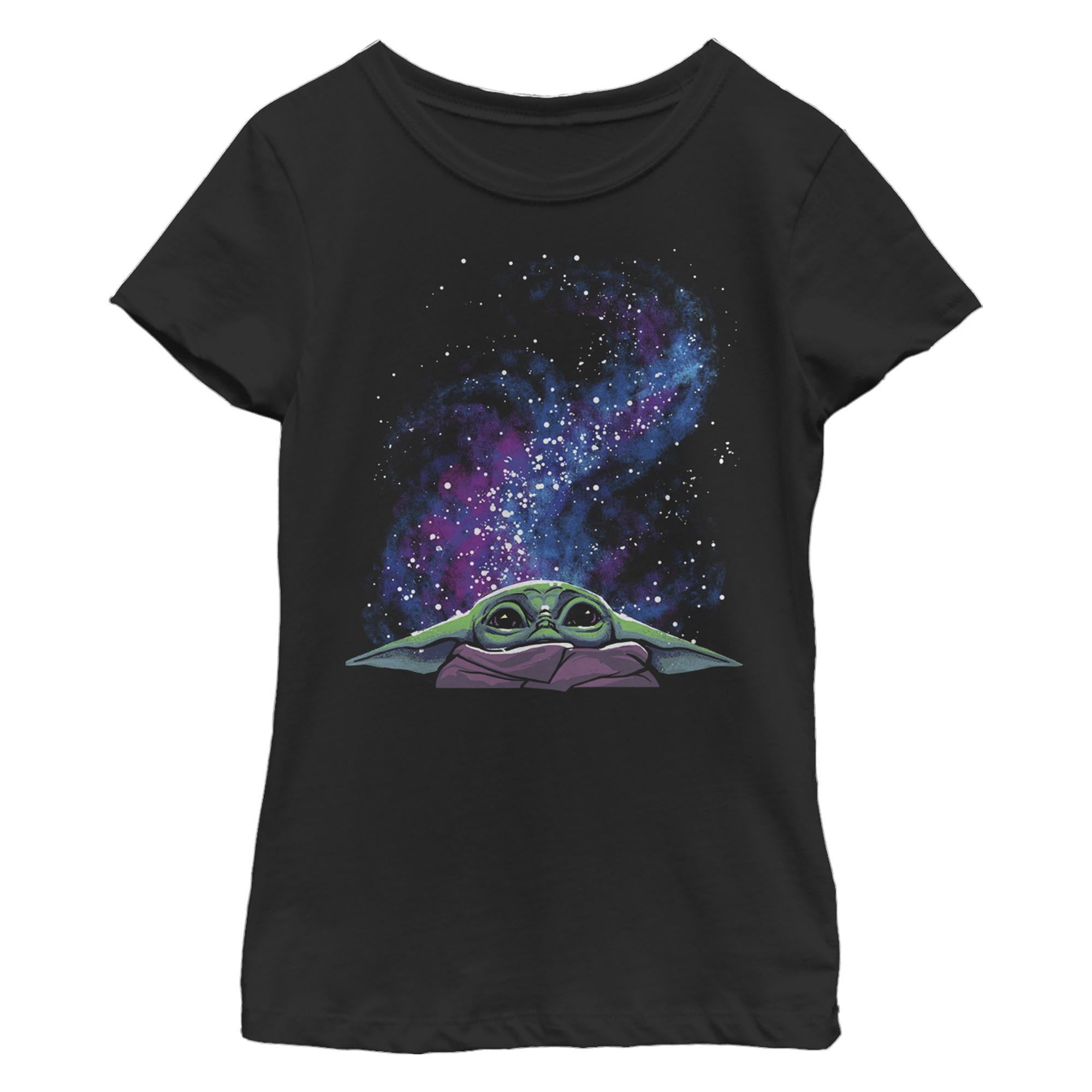 Girl's Star Wars: The Mandalorian Galaxy Grogu Graphic T-Shirt ...