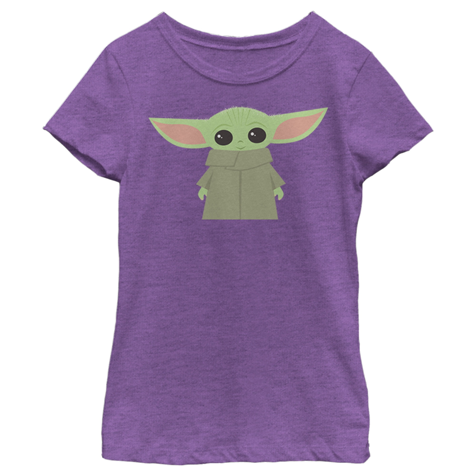Girl's Star Wars: The Mandalorian Simple Grogu Animation Graphic Tee ...