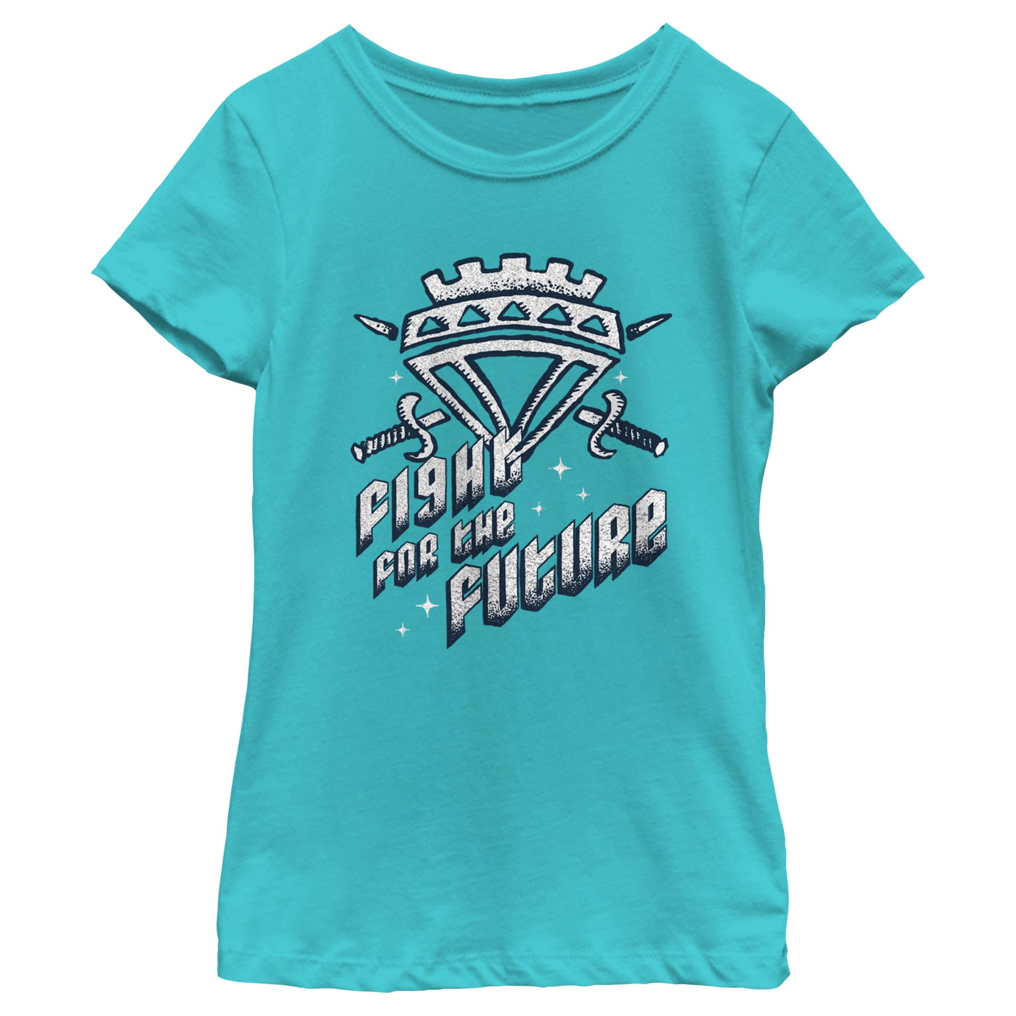 Girl's The Descendants Fight for the Future Graphic T-Shirt - Walmart.com