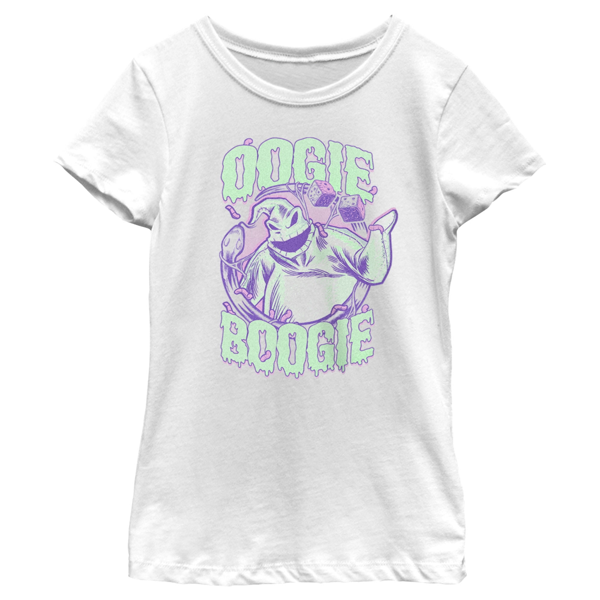 Girl's The Nightmare Before Christmas Slimy Oogie Boogie Graphic Tee ...