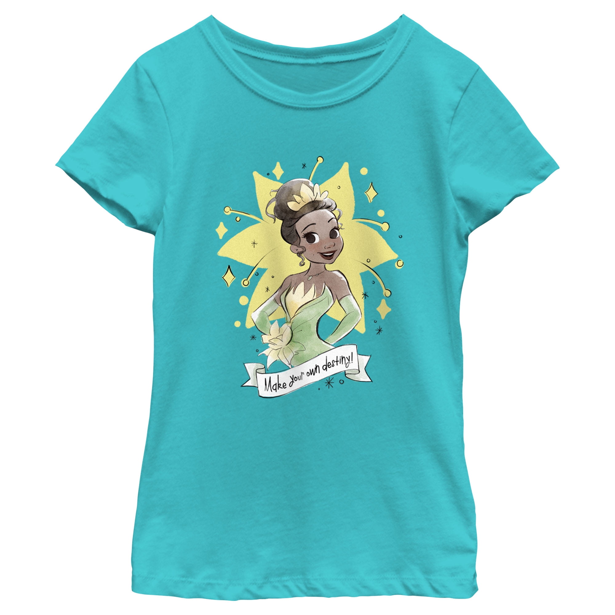 Girl's The Princess and the Frog Tiana Make Your Own Destiny Graphic ...