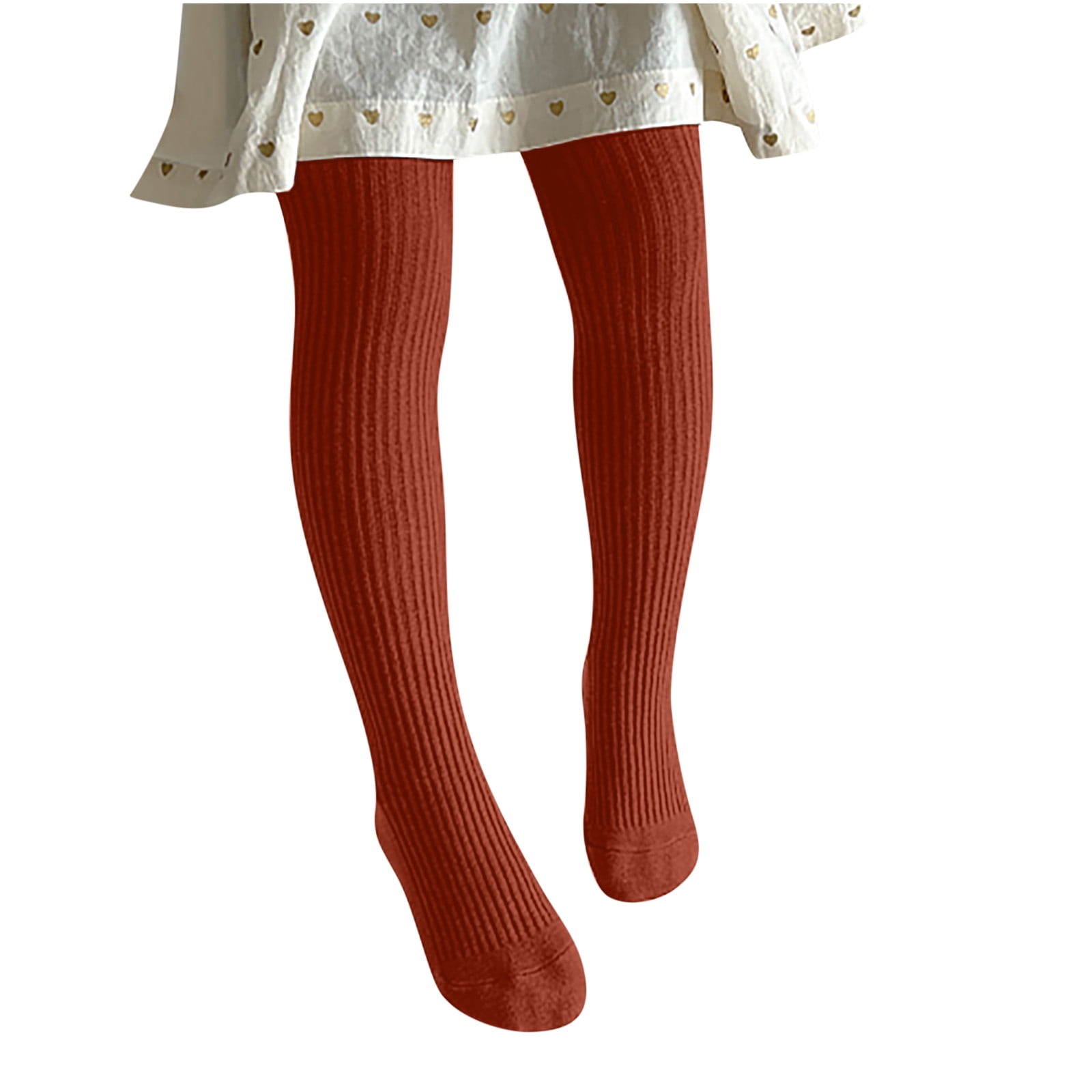 Girl's Tights Cable Knit Leggings Little Girls Seamless Stockings Bows ...