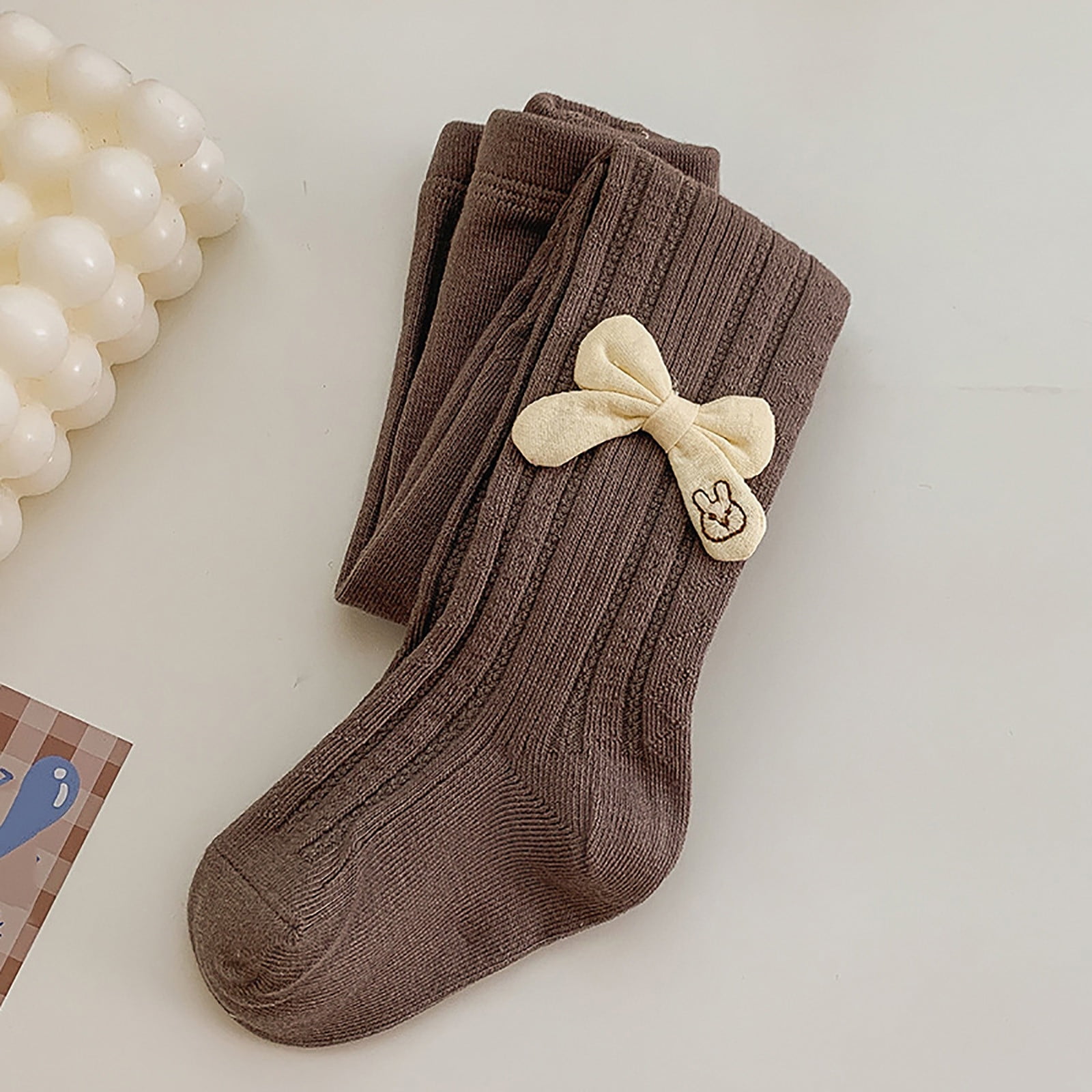 Girl's Tights Winter Elastic Warm Pantyhose Children's Bottom Socks and ...