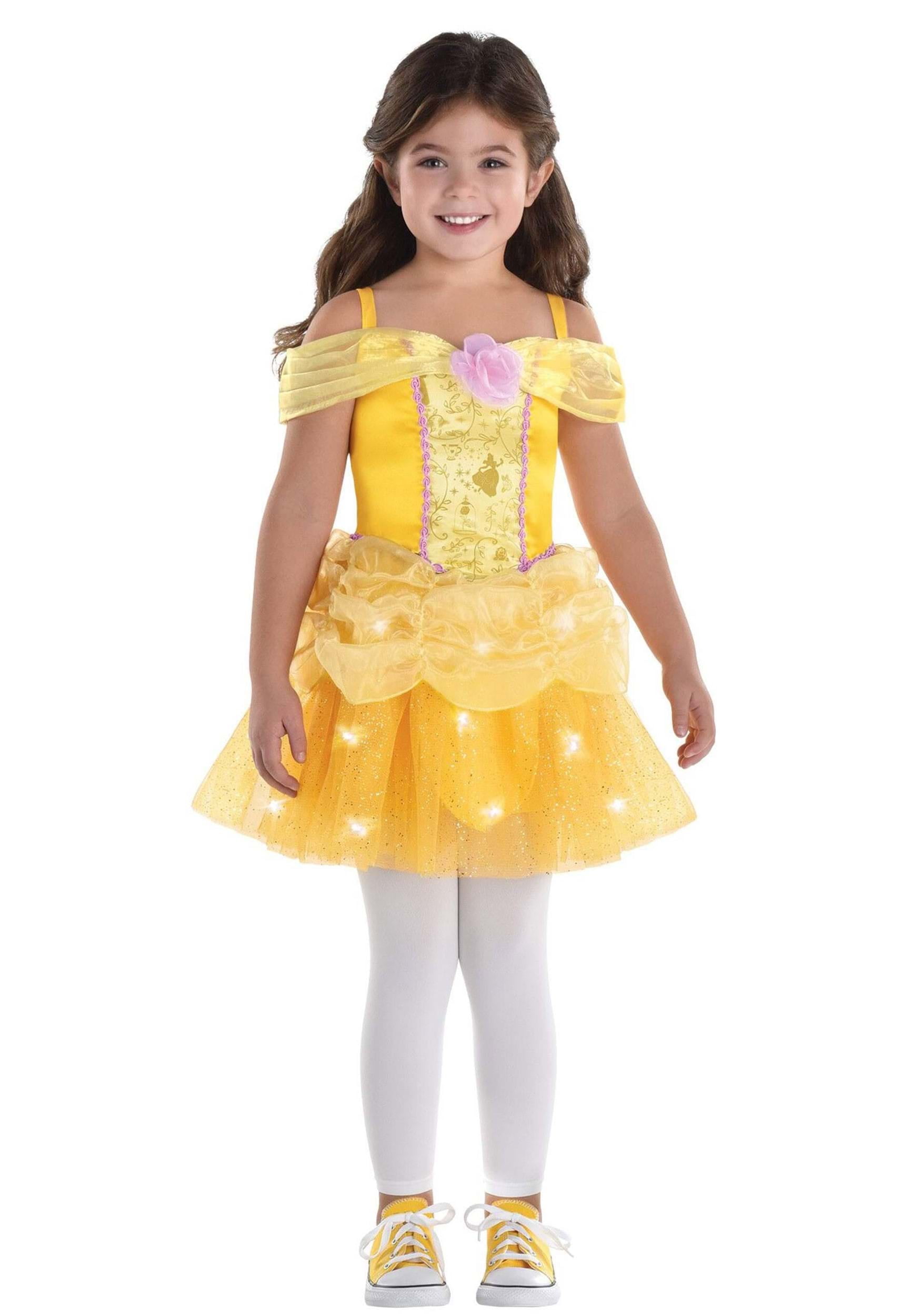 Girl's Toddler Snow White Light Up Costume - Walmart.com