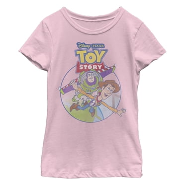 Disney Toy Story 4 Girls' Cap Sleeve T-Shirt (Toddler & Little Girls ...