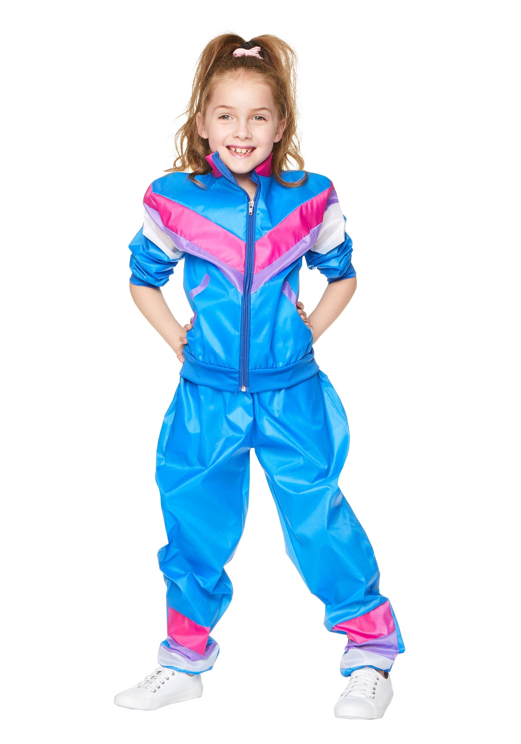 Girl's Tracksuit Costume - Walmart.com