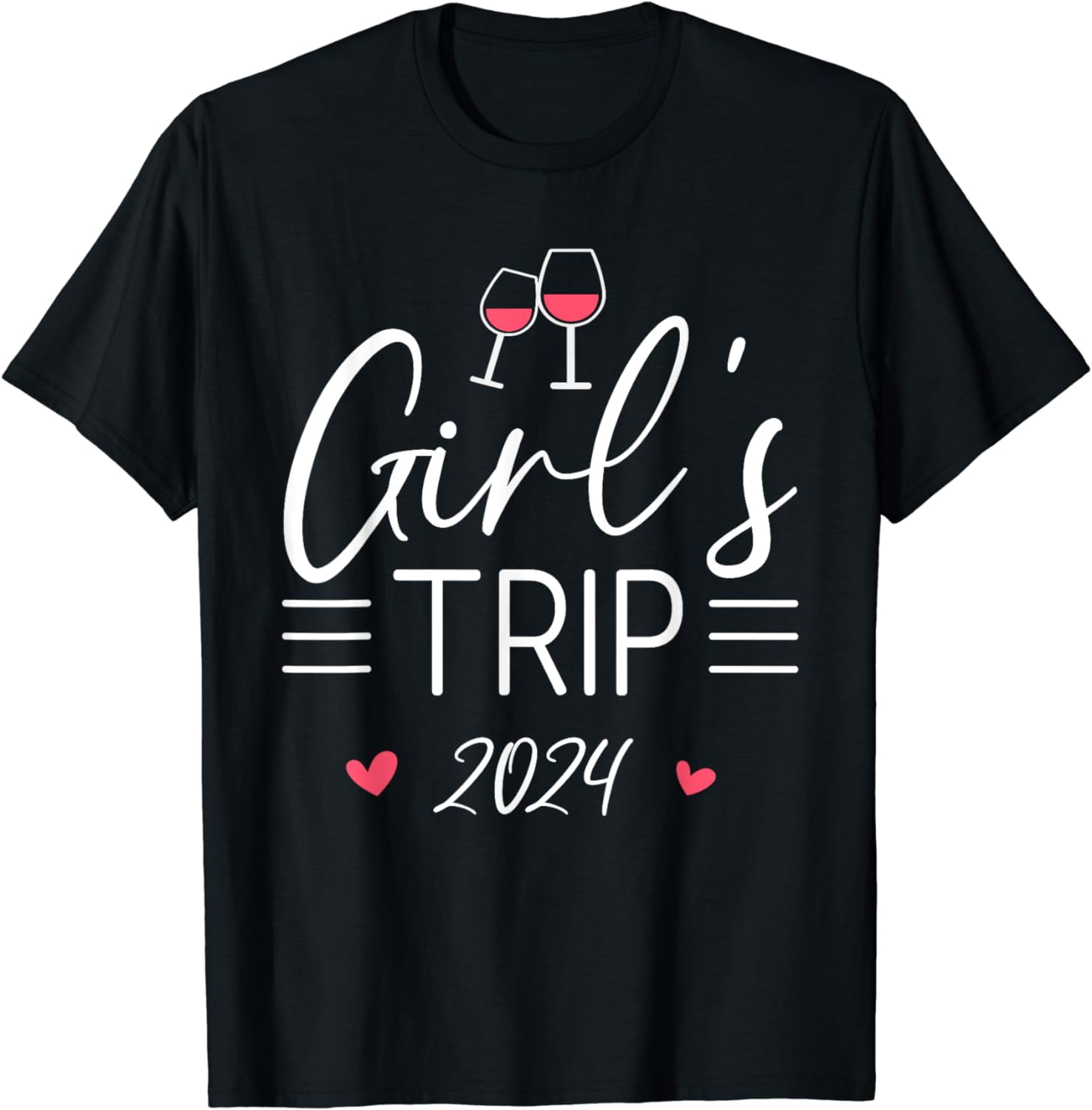 Girl's Trip 2024 Girl Friends Cute Girls Trip T-Shirt - Walmart.com