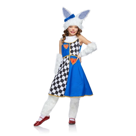 Alice Wonderland White Rabbit Costume
