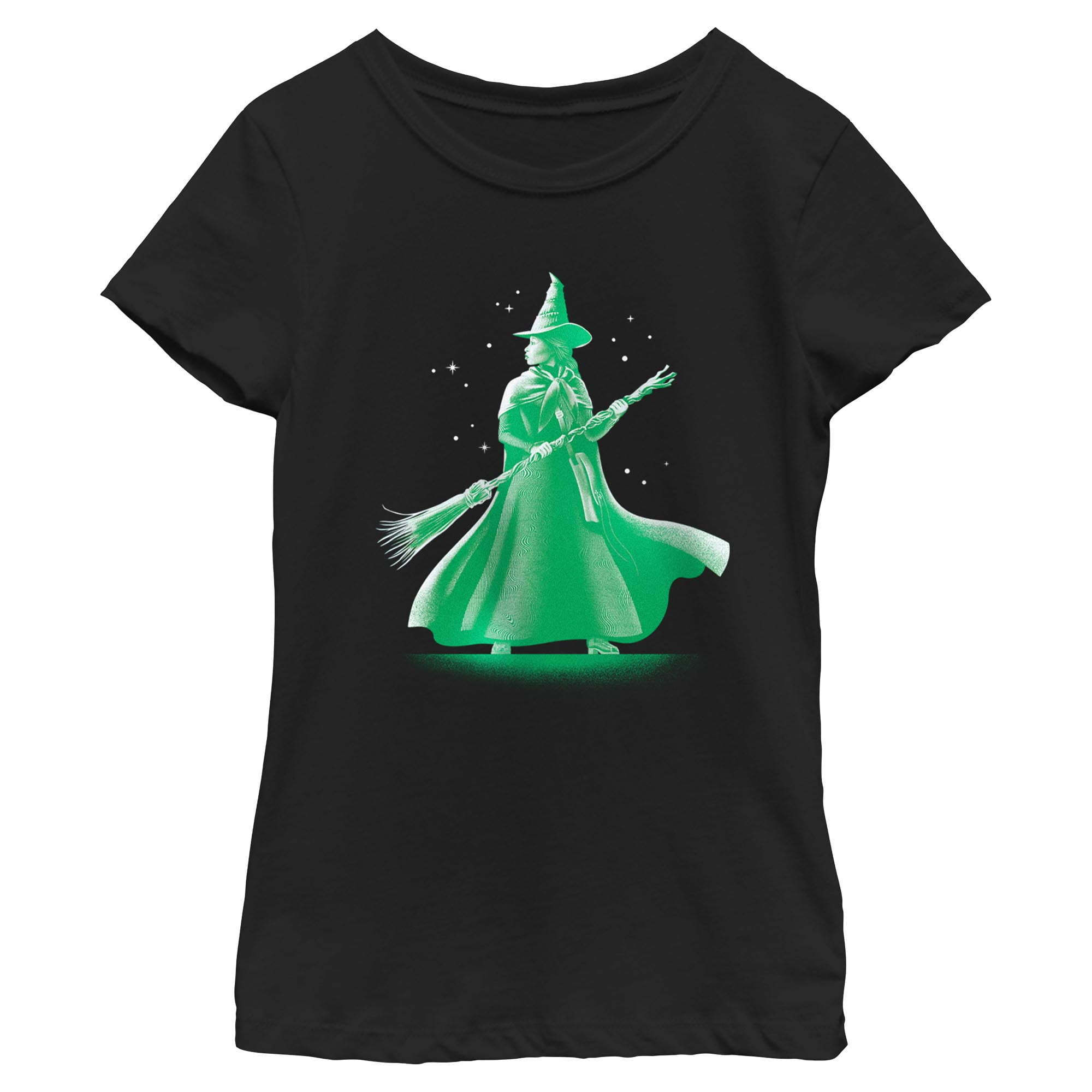 Girl's Wicked Elphaba Stars Graphic T-Shirt - Walmart.com