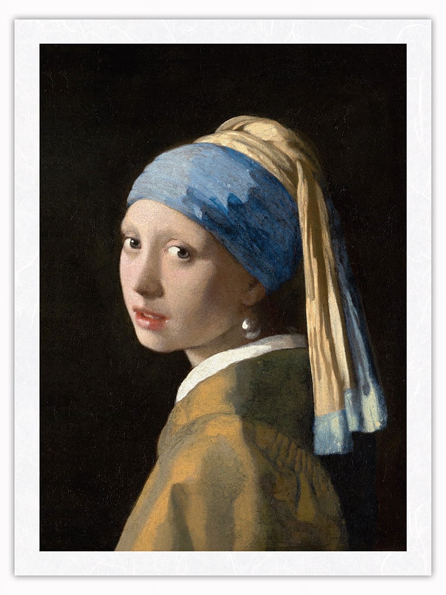 Girl with a Pearl Earring - From an Original Color Painting by Johannes ...