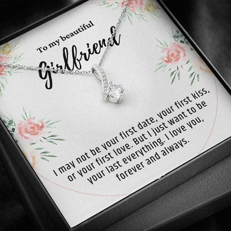 Girlfriend Necklace: Anniversary Gift for Girlfriend, Girlfriend Gift ...