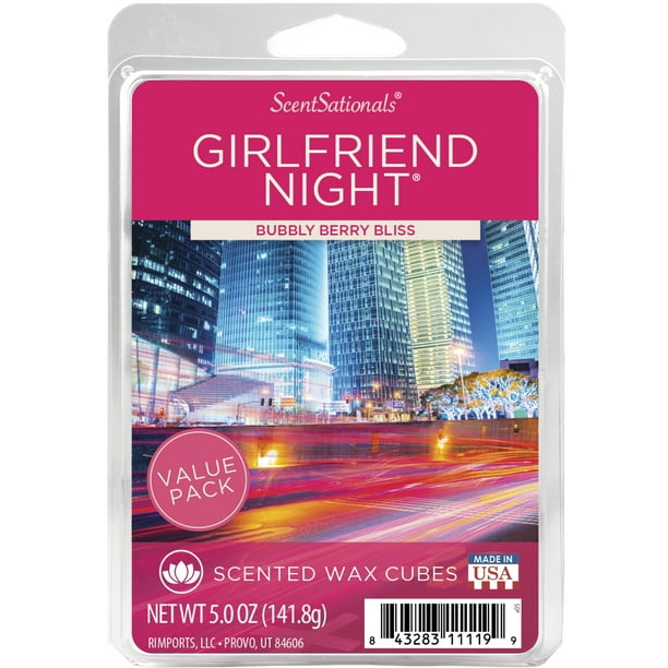 Girlfriend Night Scented Wax Melts, ScentSationals, 5 oz (Value Size) - Walmart.com