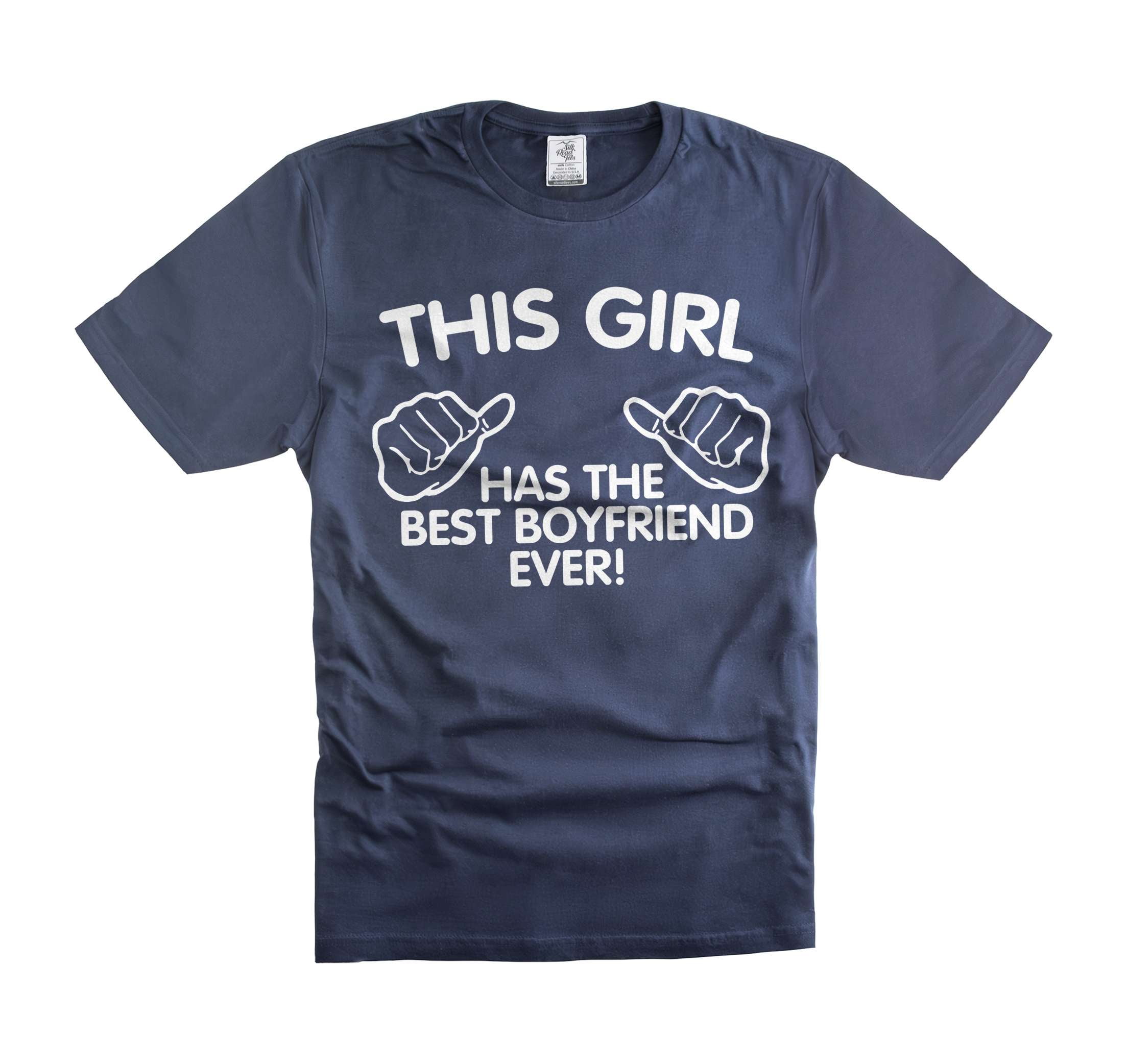 Girlfriend Shirt Valentine's Day GF Shirts This Girl Has The Best ...