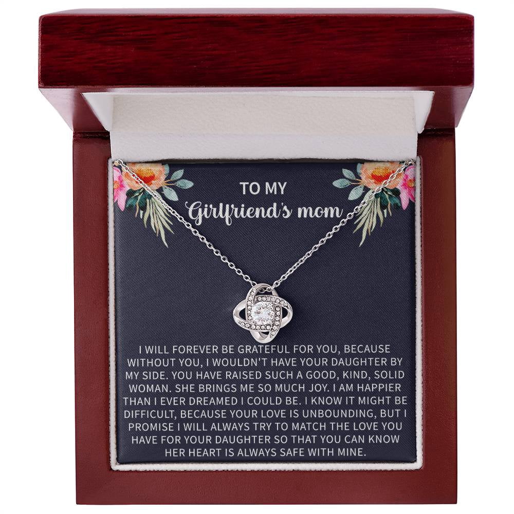 Girlfriend's Mom Necklace, Gifts for My Girlfriends Mom, Mother's Day ...