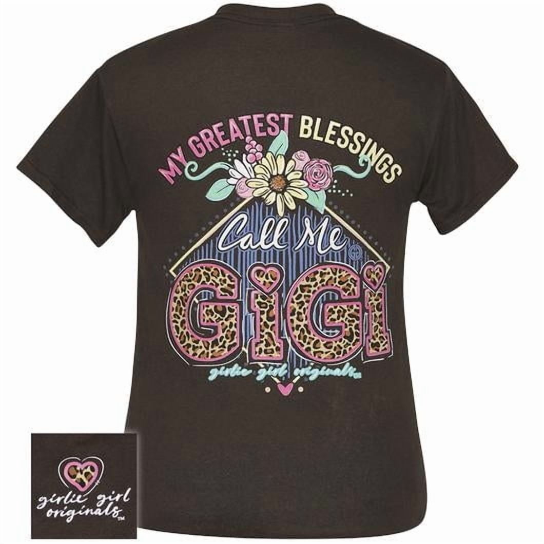 Girlie Girl Originals Preppy Blessings Call Me Gigi T-Shirt - Walmart.com
