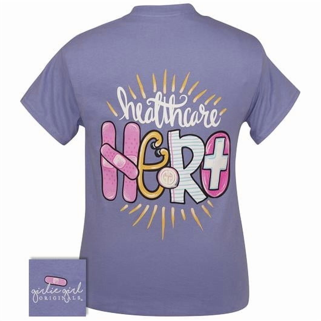 Girlie Girl Originals Preppy Healthcare Hero Nurse Doctor T-Shirt ...