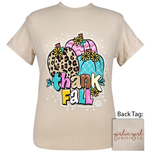 Girlie Girl Originals Thankful Pumpkins Fall T-Shirt - Walmart.com