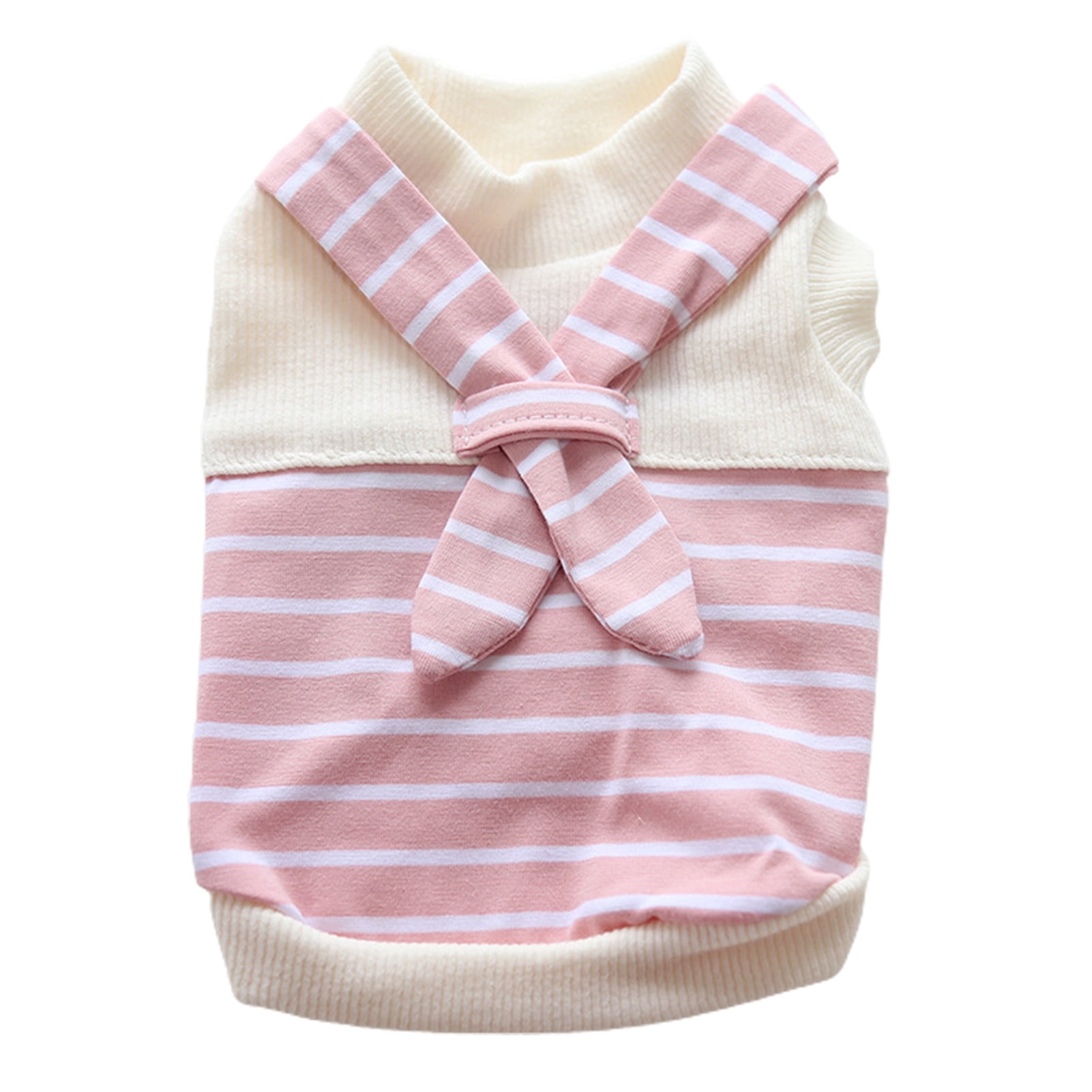 Girlish Breathable Dog Dress - Cozy Naval Style Lace Brim Skirt for ...