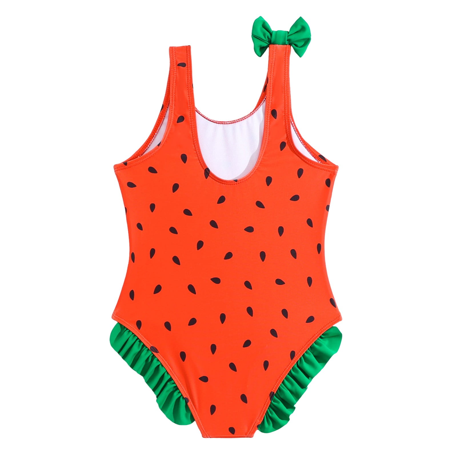 Girls 1 Piece Swimsuit Cute Swimwear Summer Floral Beach Sport Bathing ...