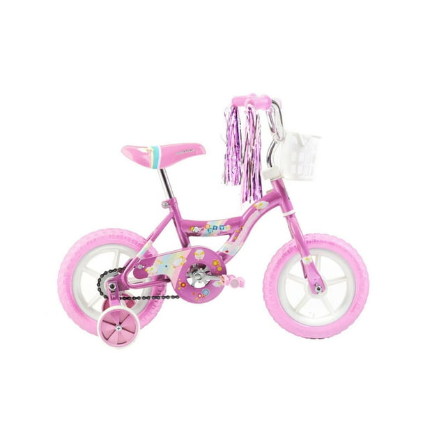 Girls' 12 Inch Micargi Pink MBR Bike - Walmart.com