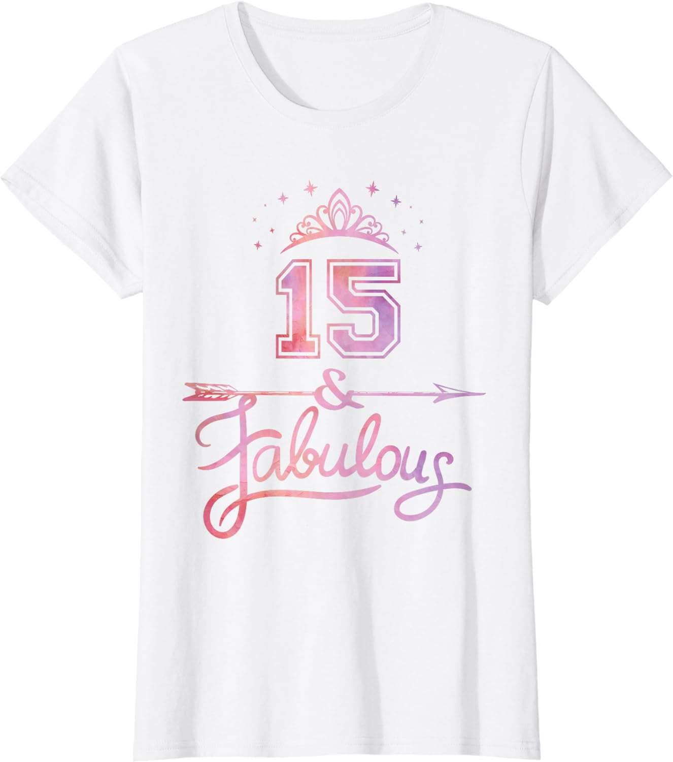 Girls 15 Years Old And Fabulous Girl 15th Birthday T-Shirt - Walmart.com