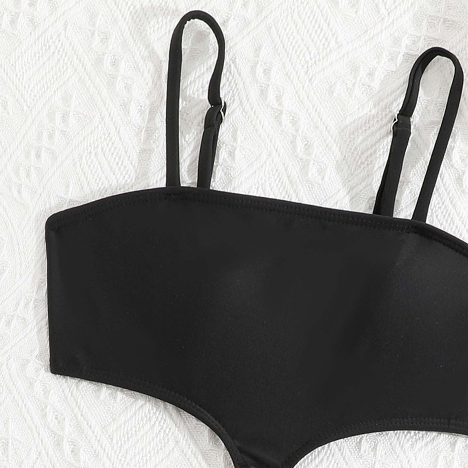 Girls' 3 Piece Bikini Set Swimsuit with Cover Ups Skirt Kids Bathing Suits Summer Beach Swimwear ...