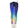 Girls 3D Starlit Sky Prints Leggings High Waist Tie Dye Toddlers ...