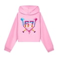 Girls 67 Hoodies Sweatshirt Crew Neck Rap Drop Shoulder Long Sleeve ...