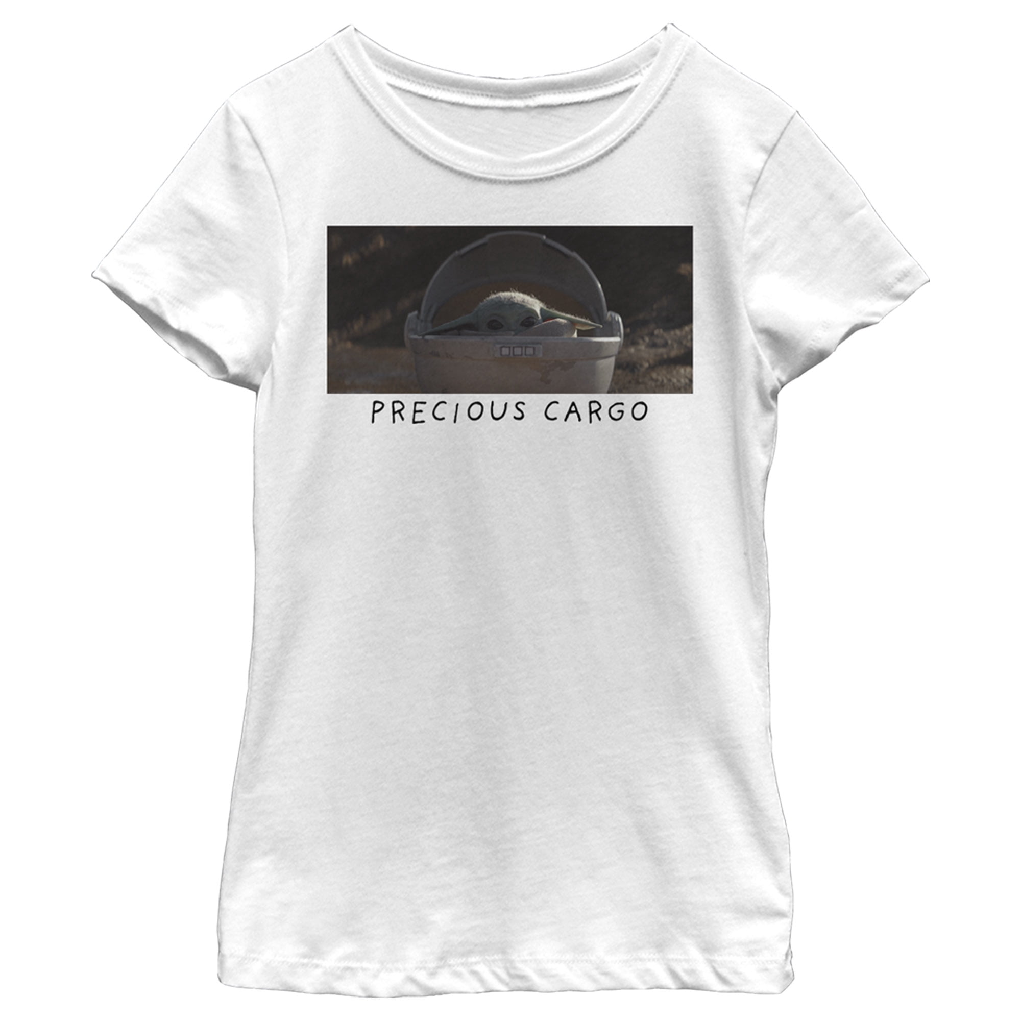Girls 7-16 Girls Star Wars The Mandalorian The Child aka Baby Yoda "Precious Cargo" Tee Color ...
