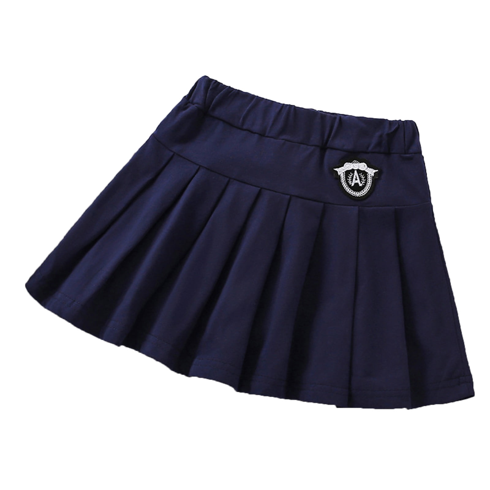 Girls A Line Skirt with Pleats Summer High Waist Tutu Party Performance ...