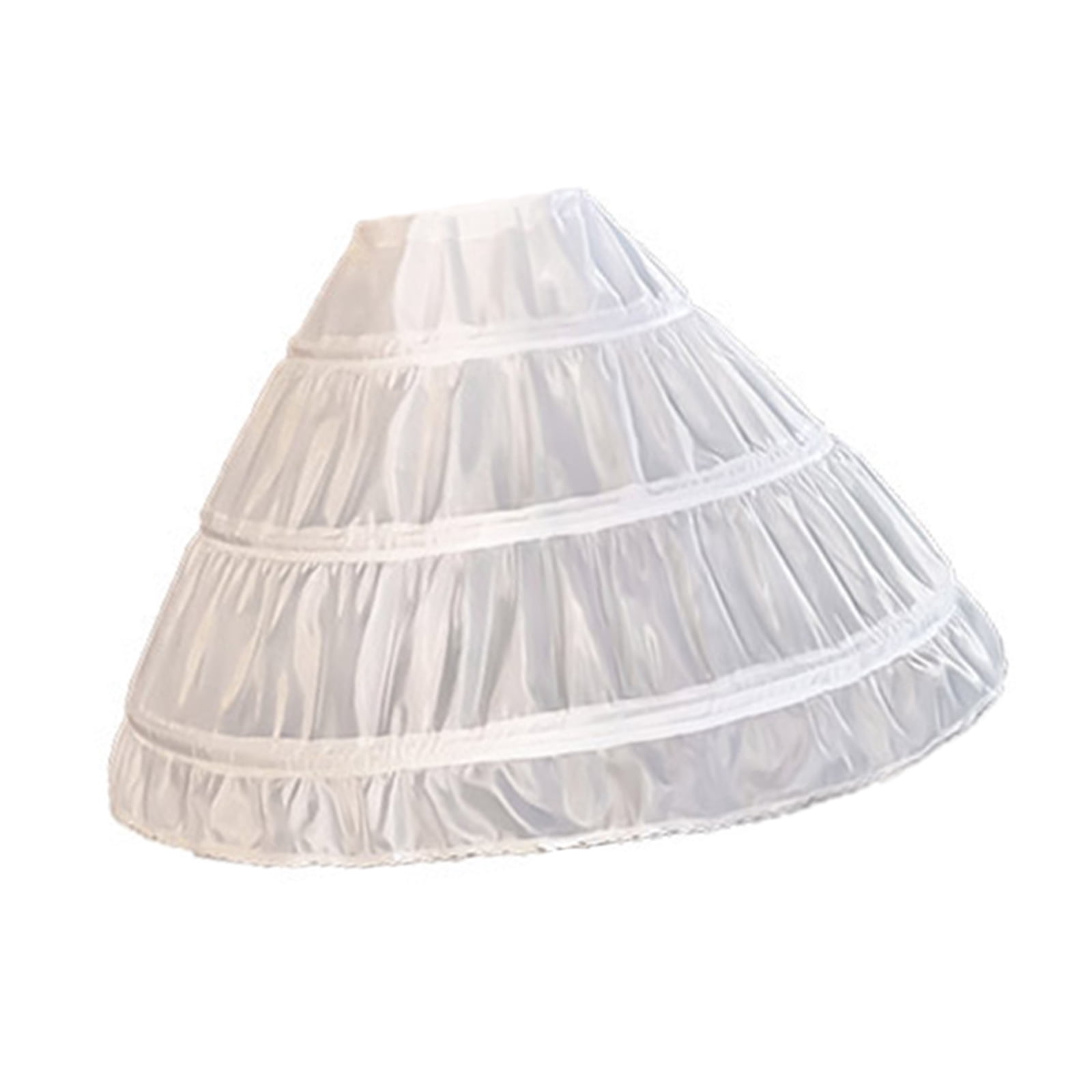 Girls Adjustable 50cm Crinoline with Steel Hoops for Weddings, Ballet ...