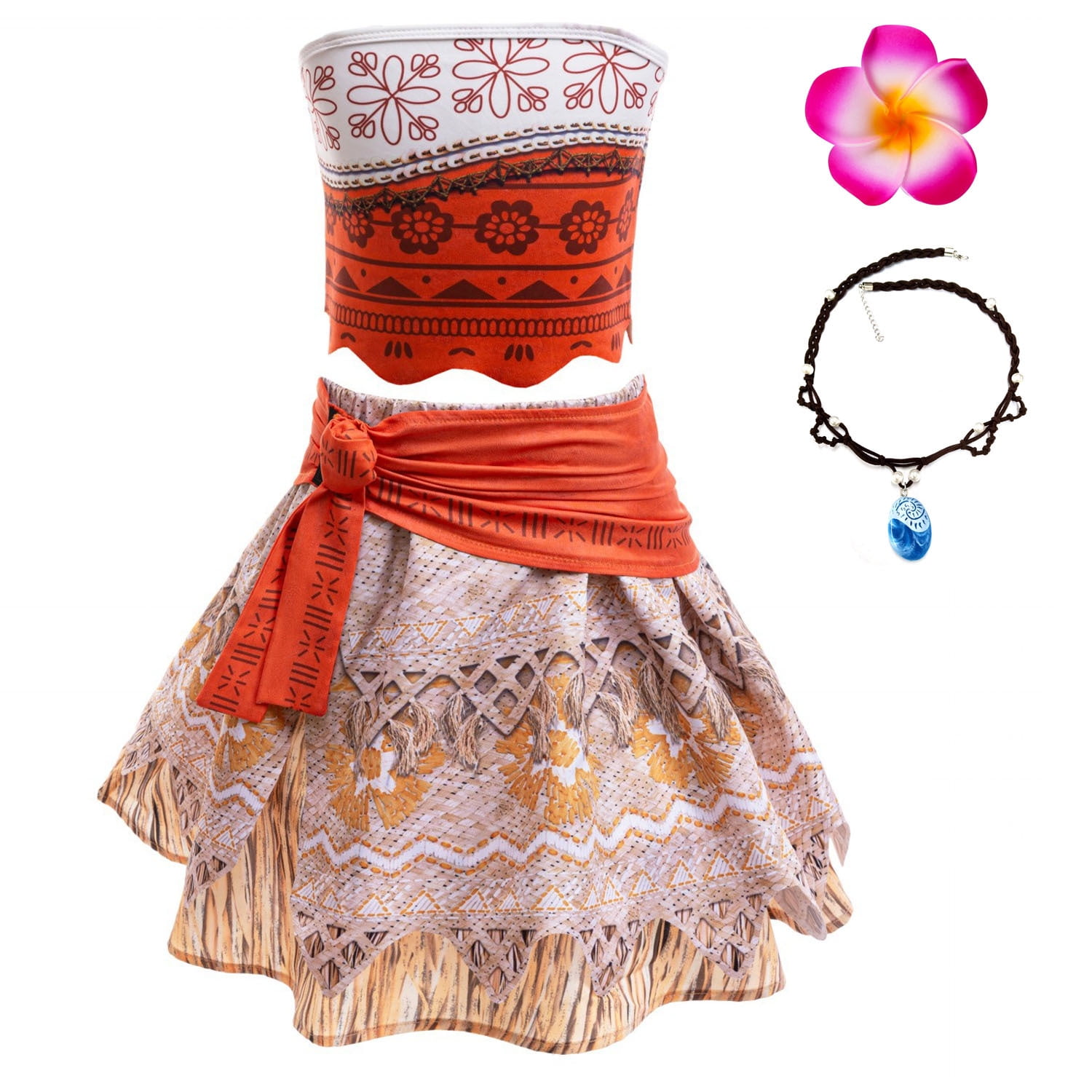Girls Adventure Outfit Dress Skirt Set Princess Dress Up Halloween ...