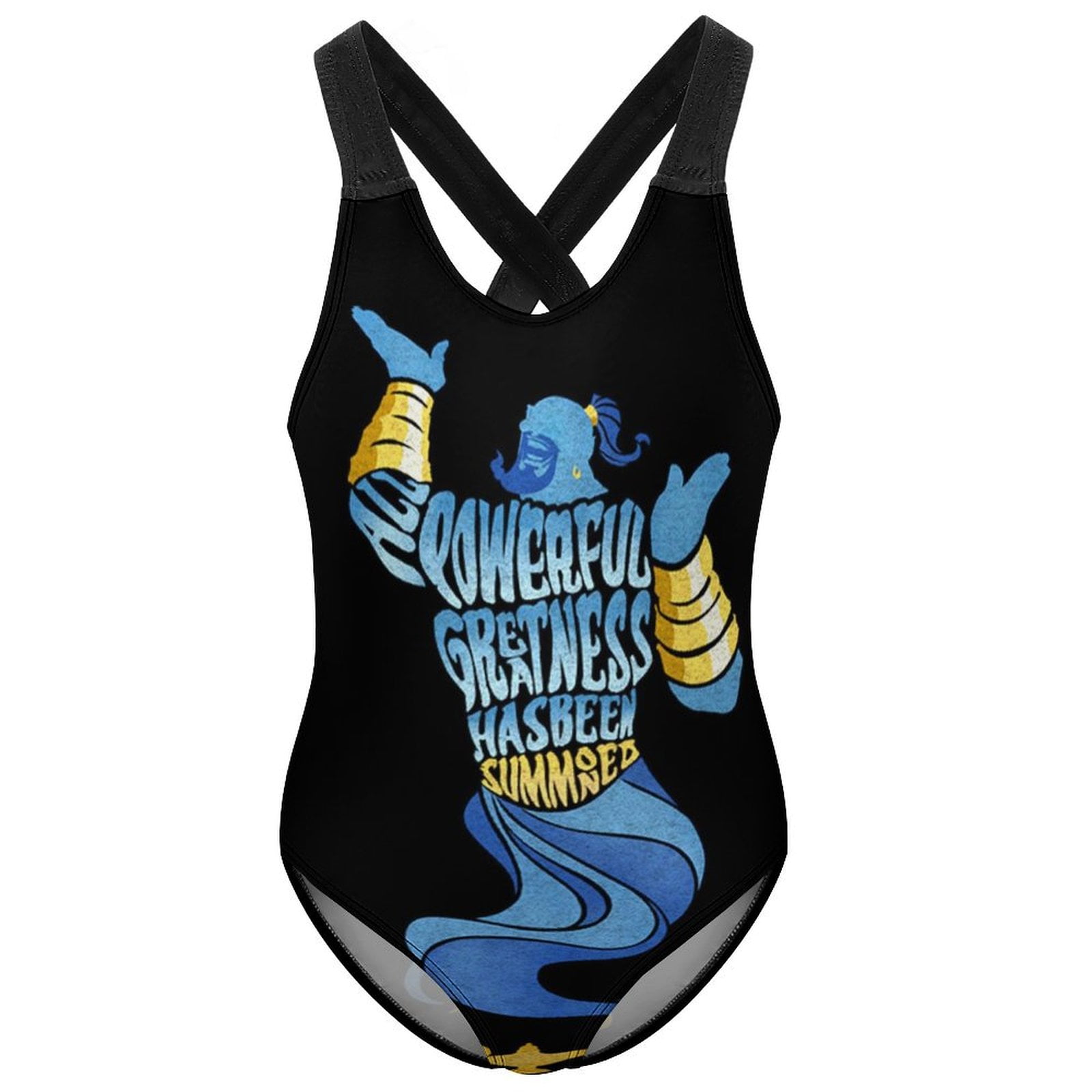 Girls Alad-di Gen-ie Swimsuit One Piece Bathing Suit for Girls Swimwear ...