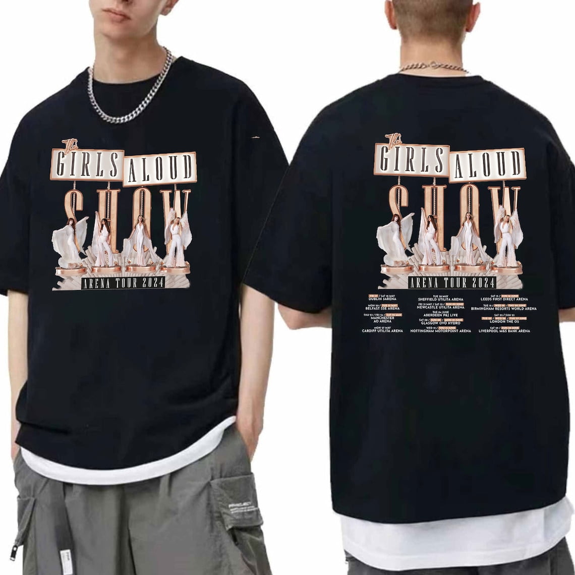 Girls Aloud Show Shirt, Girls Aloud Arena Tour 2024 Shirt, Cheryl Cole ...