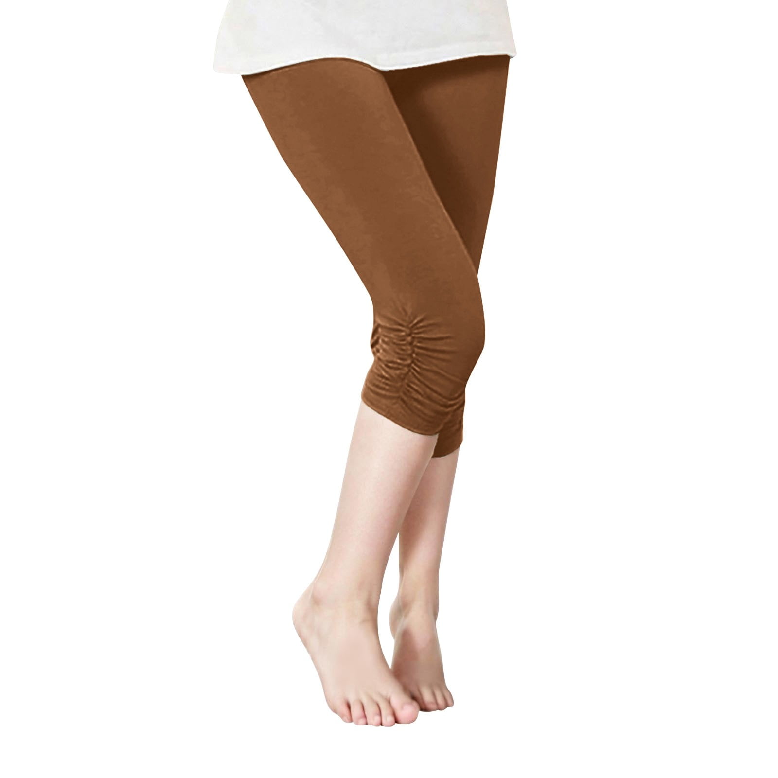 Girls Athletic Capri Leggings, Kids Yoga Pants, Teen Girls Stretch ...