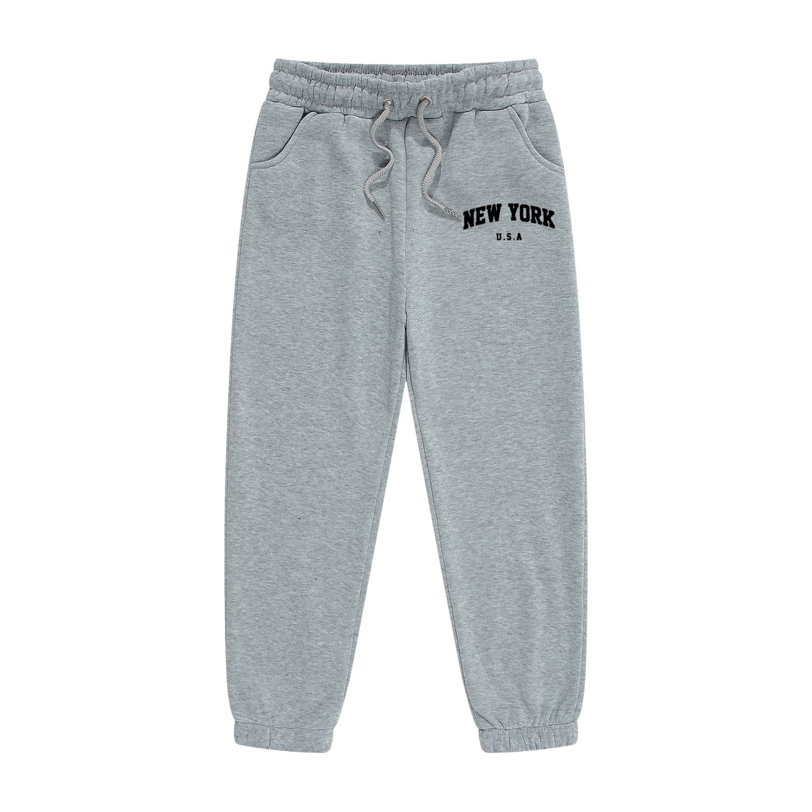 Girls Athletic Jogger Pants, Stretchy Comfort for Active Play & Casual ...