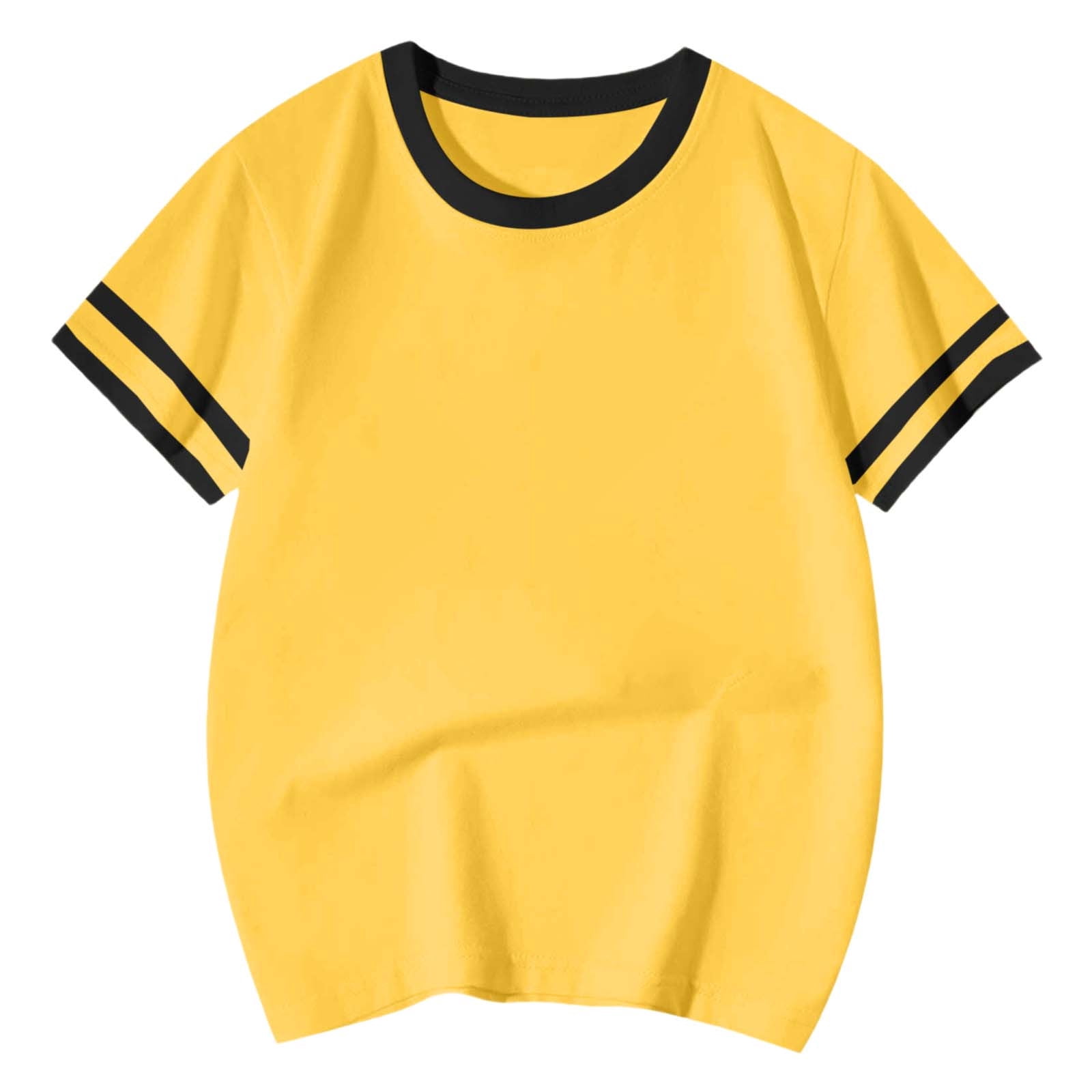 Girls Athletic Shirts Graphic Short Sleeve Tops Casual Summer Tees ...