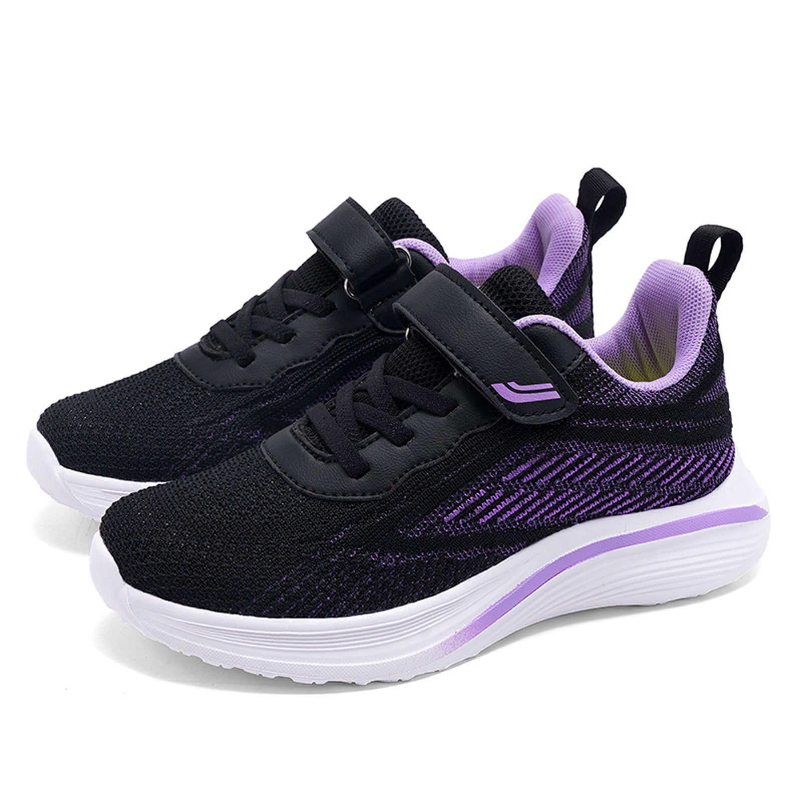 Girls' Athletic Shoes Tennis Shoes Breathable Sneakers (Black 12.5 ...