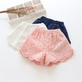 Girls Athletic Shorts Basic Classic Soft Shorts Breathable Comfortable ...