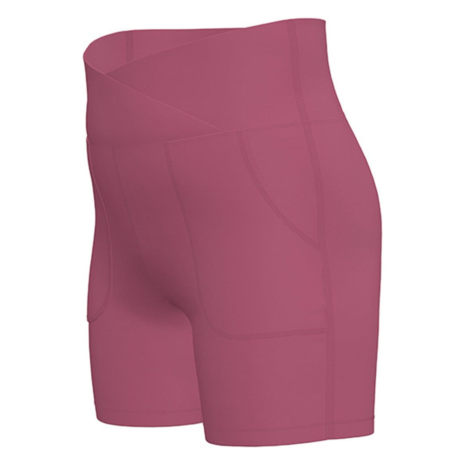 Girls Athletic Shorts Long Drawstring Elastic Waist Knee Length Long ...