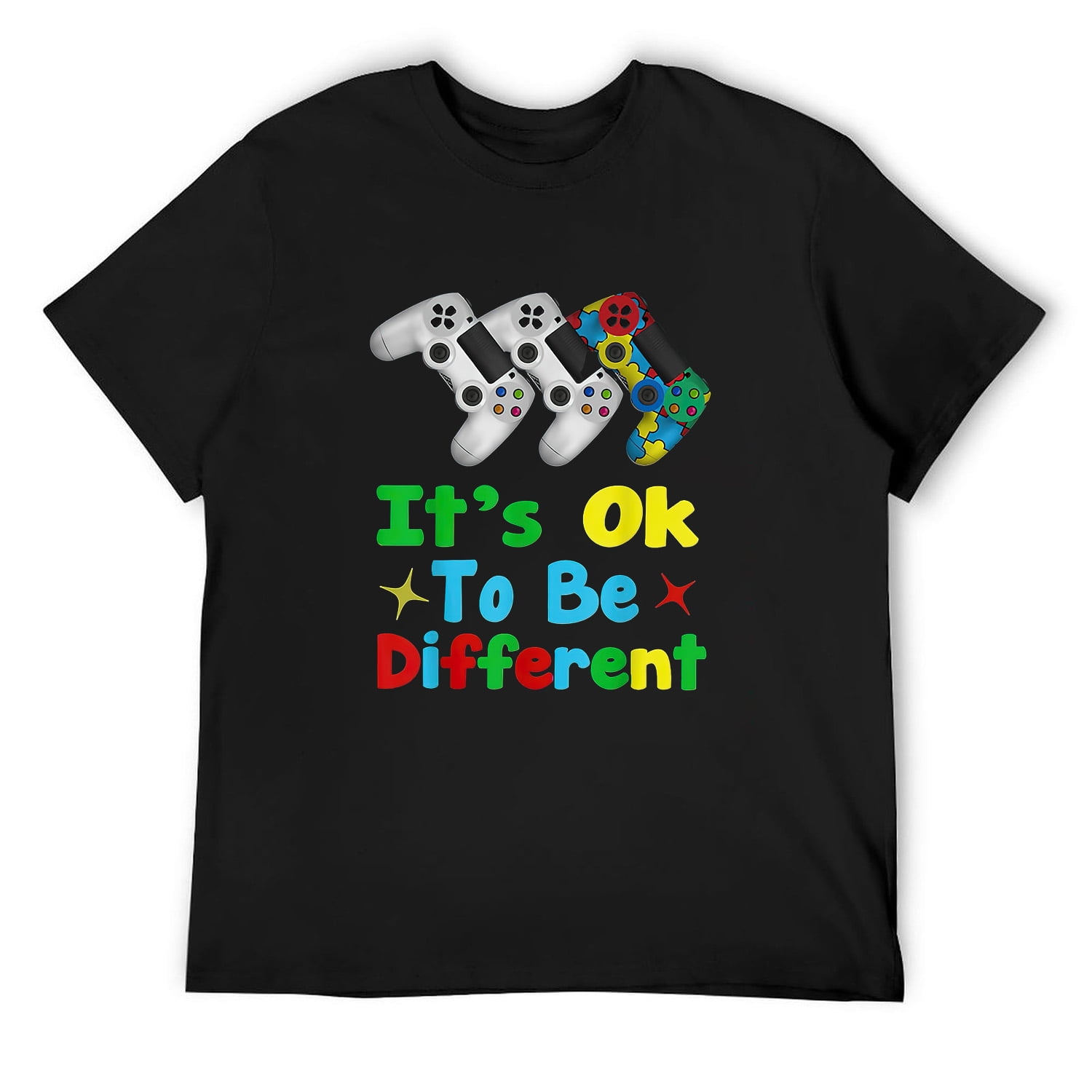 Girls Autism Gift Game Autism Awareness Month Day Men Kids T-Shirt ...