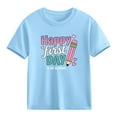Girls Back to School Shirt First Day of School T-Shirt 2024 Happy Kids ...