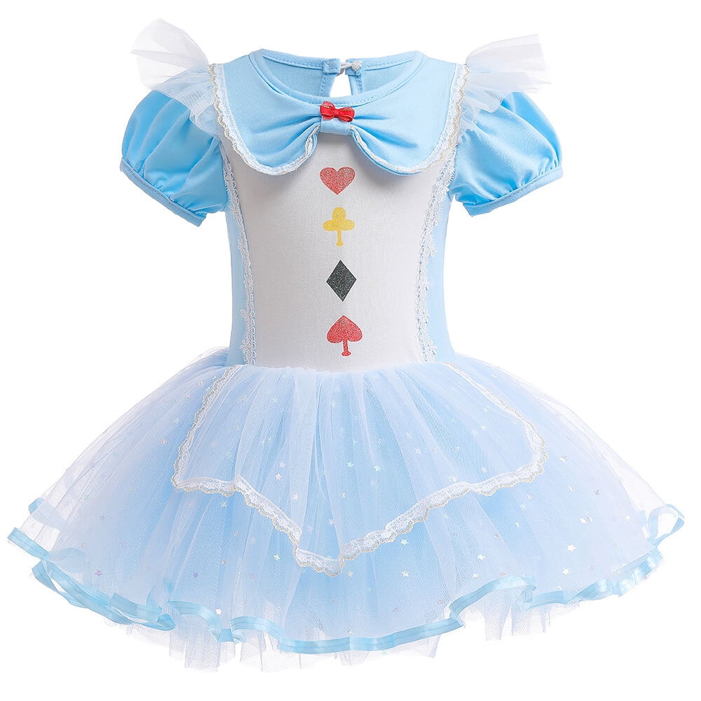 Girls Ballet Leotards Tutu Princess Dress Ballerina Outfits Party Tulle ...