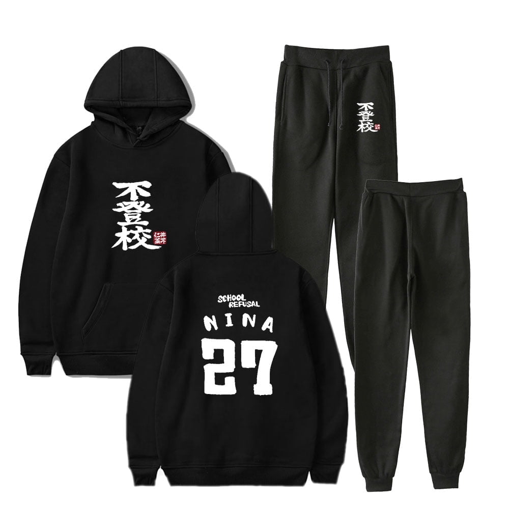 Girls Band Cry Men and Women Fall Two Piece Set It includes a hoodie ...