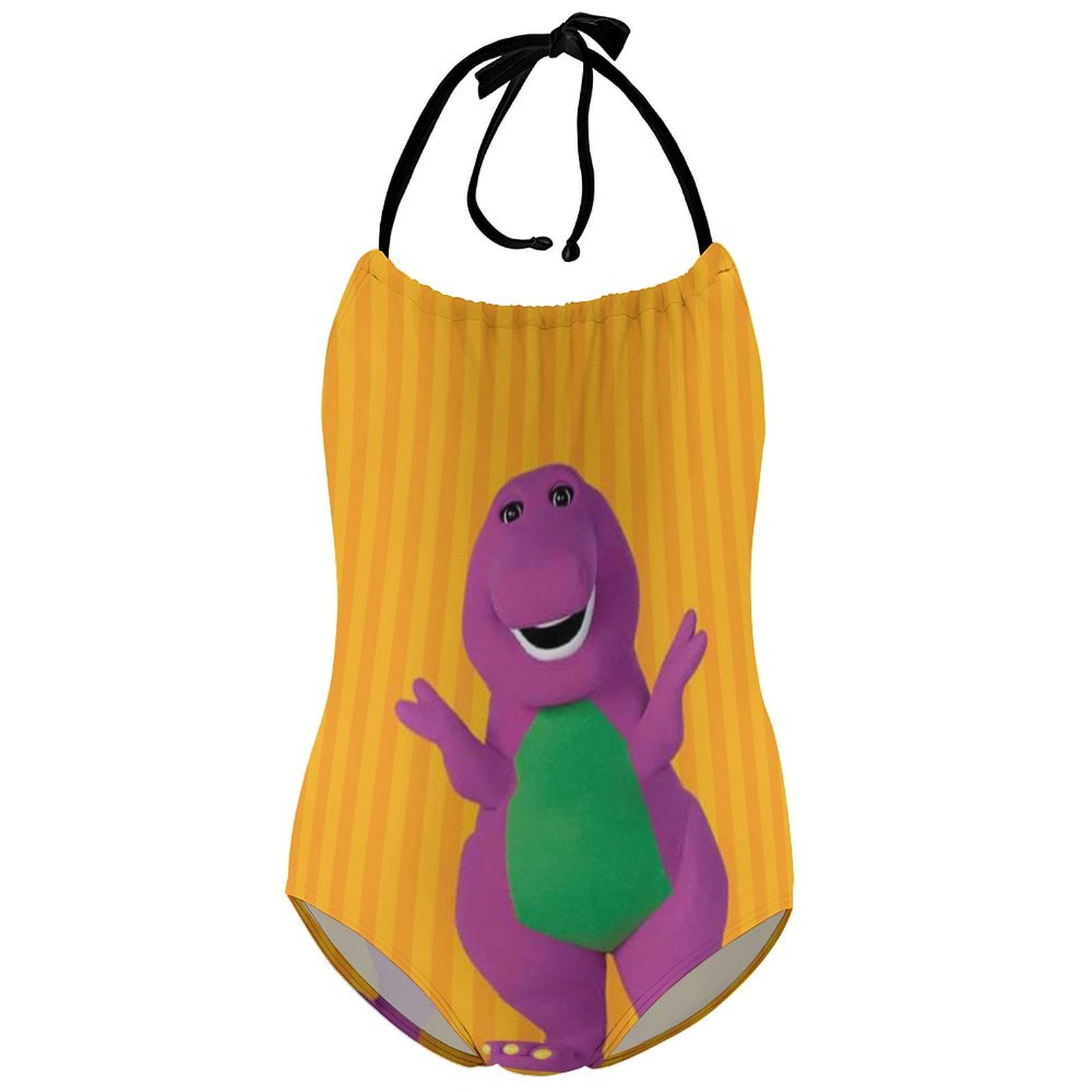 Girls Barney And Friends One Piece Halter Swimsuits Bathing Suit for ...