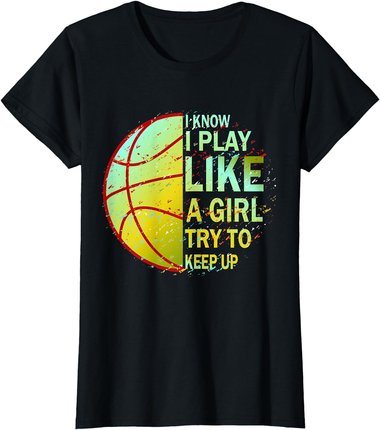 Girls Basketball T-Shirt - Walmart.com