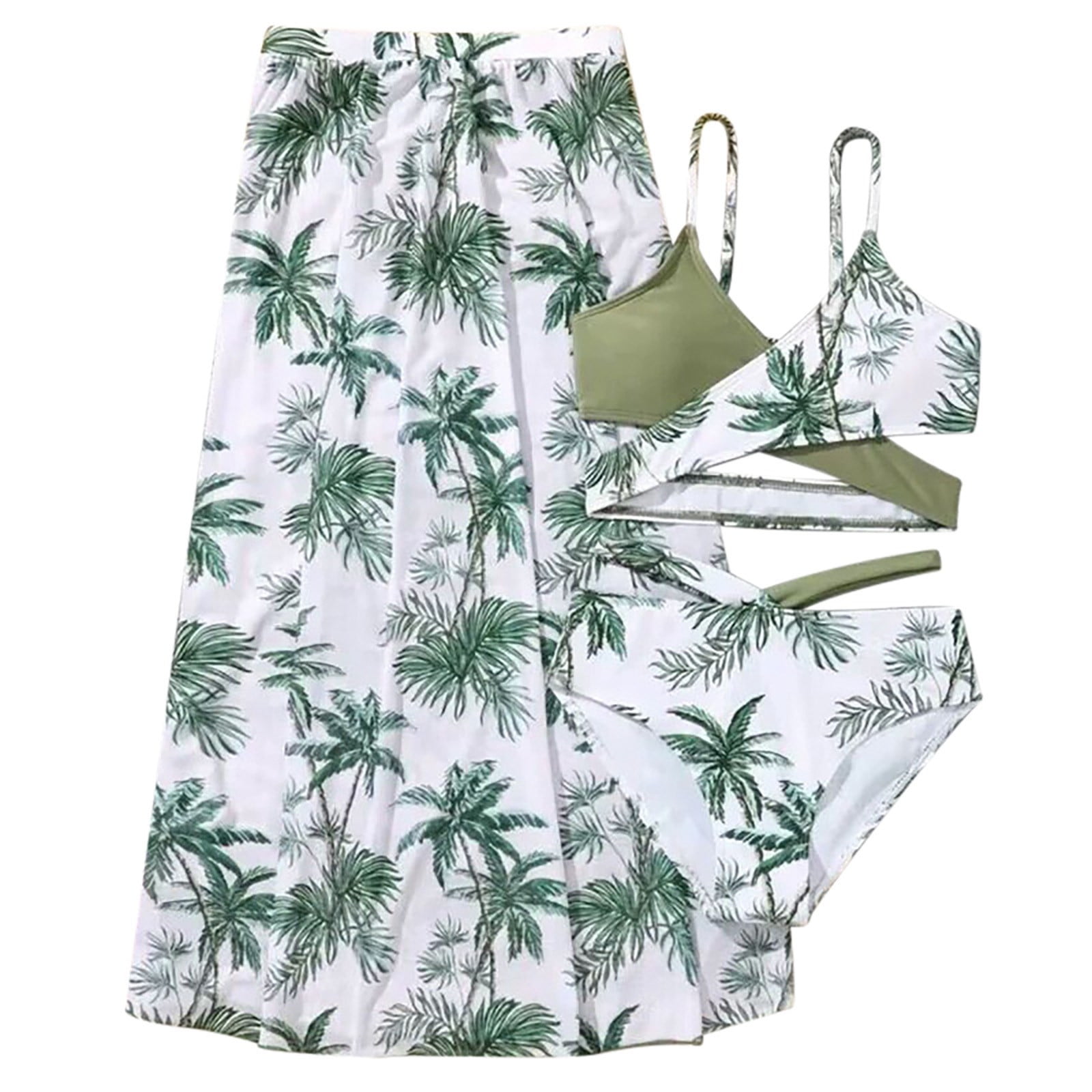Girls Bathing Suits Size 14-16 Floral Print Swimsuit Students Pant ...