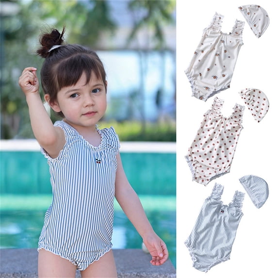 Girls' Beach Holiday Rash Guard Sets Swimsuit Bikini Strappy Swimwear ...