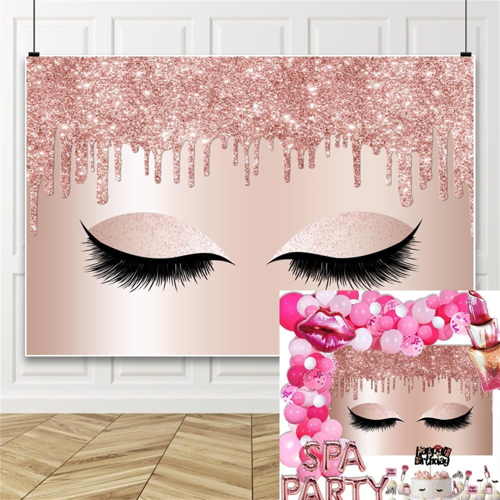 Girls Birthday Photography Beautiful Backdrop Beautiful Eyes Long ...